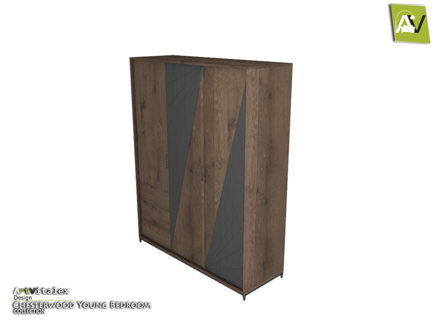 The Sims Resource - Chesterwood Wardrobe