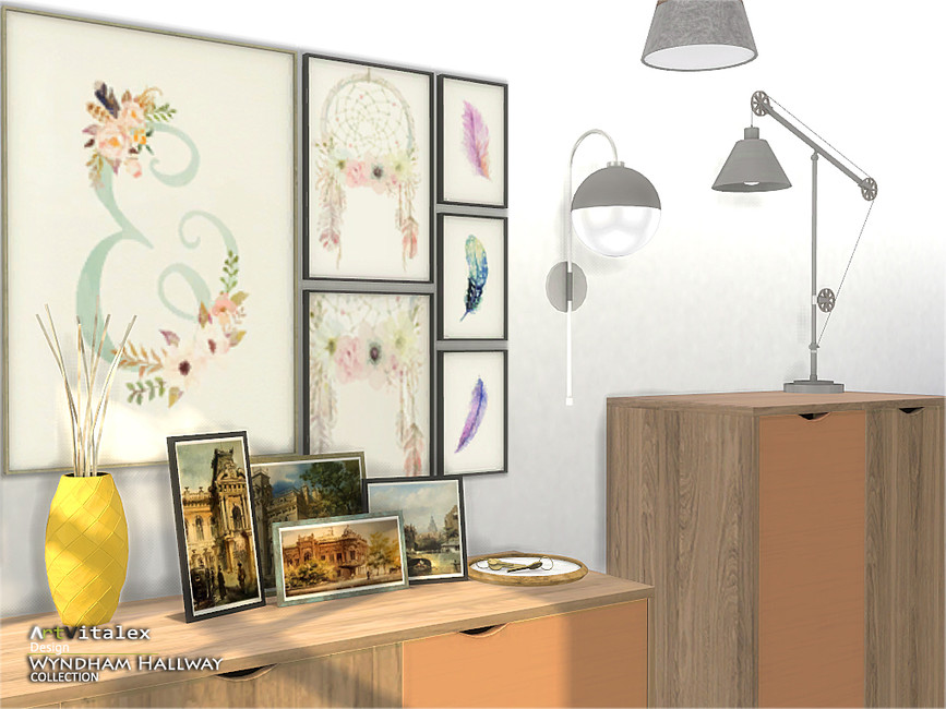 The Sims Resource - Wyndham Hallway