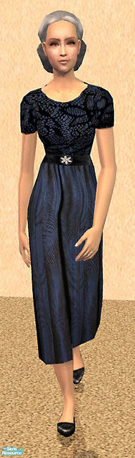 NataliS' Evening a dress for elderly lady. - 4