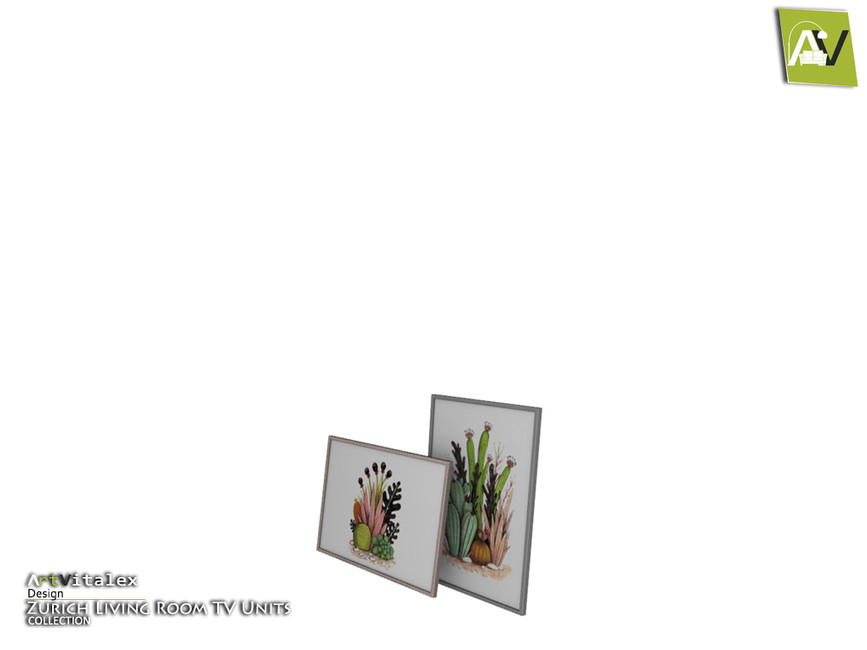 The Sims Resource - Zurich Picture Frames