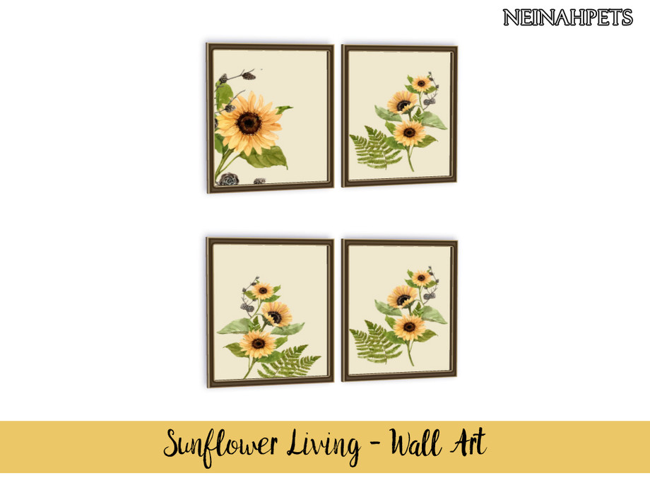 The Sims Resource | Sunflower Living Collection