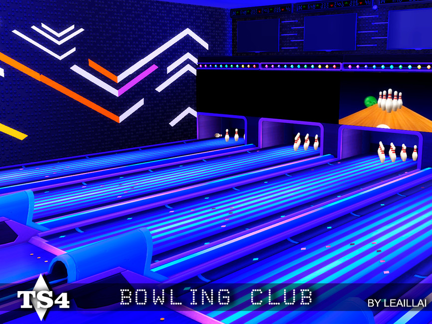 The Sims Resource - Bowling Club