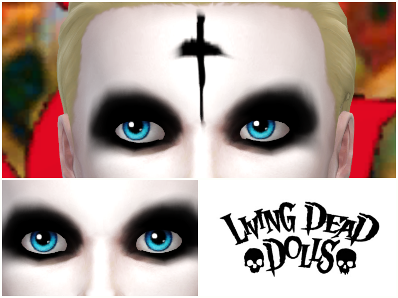 The Sims Resource | House of 1000 Corpses Male Eyeshadow