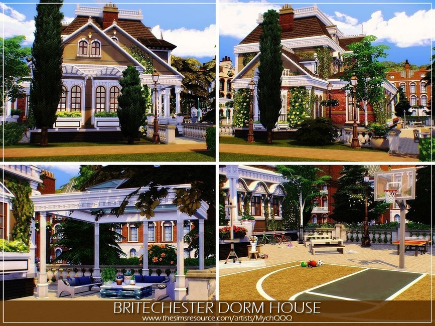 The Sims Resource - Britechester Dorm House