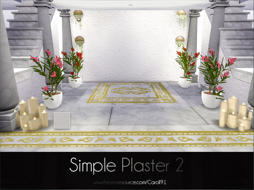 The Sims Resource - Simple Plaster 2