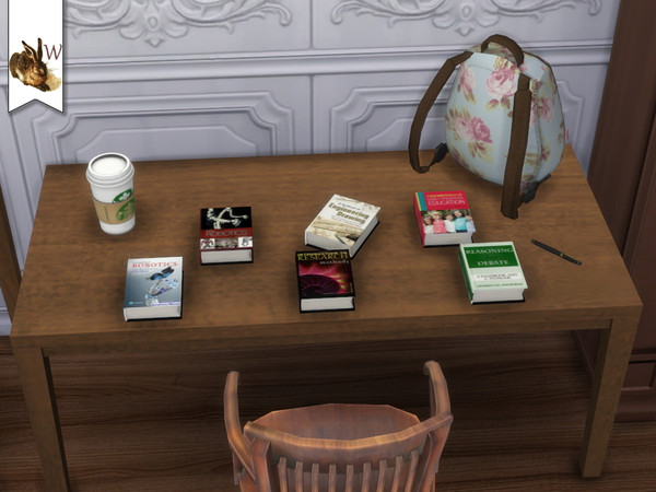 The Sims Resource | University Books