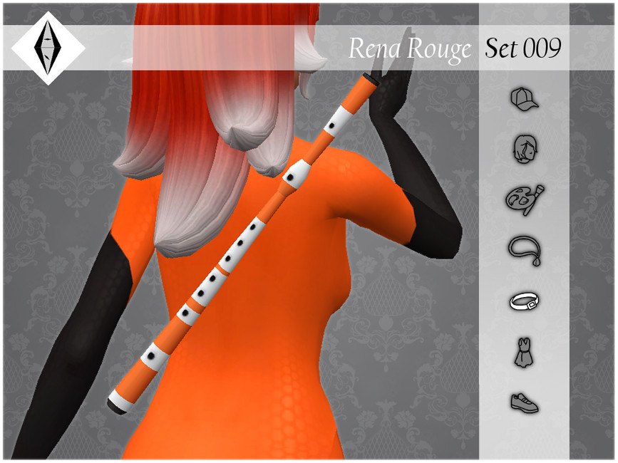 The Sims Resource - Rena Rouge - Set009 - Ring - Flute