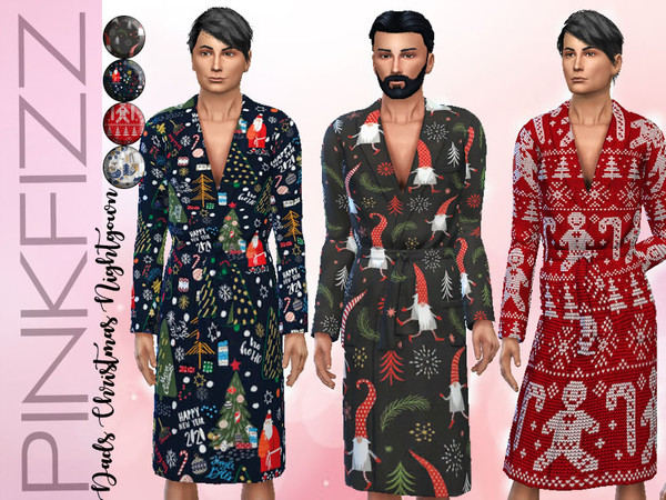 The Sims Resource | Dads Christmas Nightgown