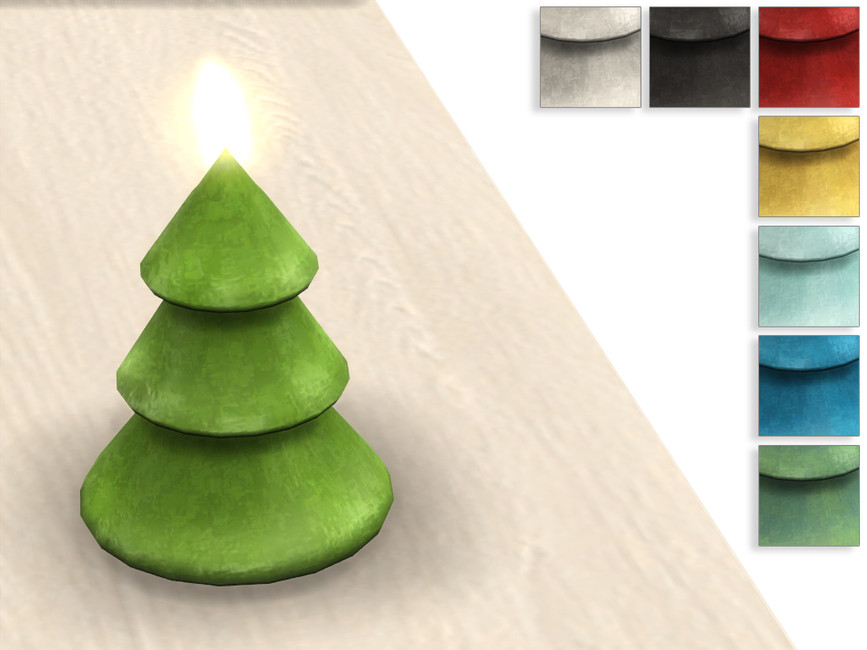 The Sims Resource - Christmas Tree Candle