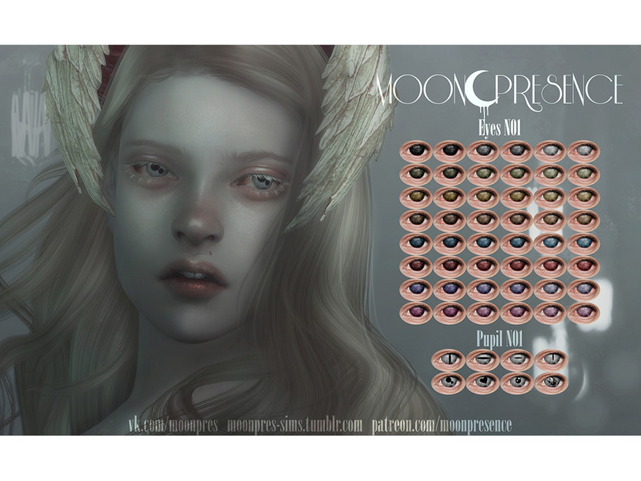 The Sims Resource | Eyes N01, Pupil N01
