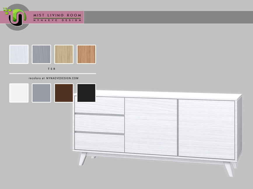 The Sims Resource - Mist Sideboard