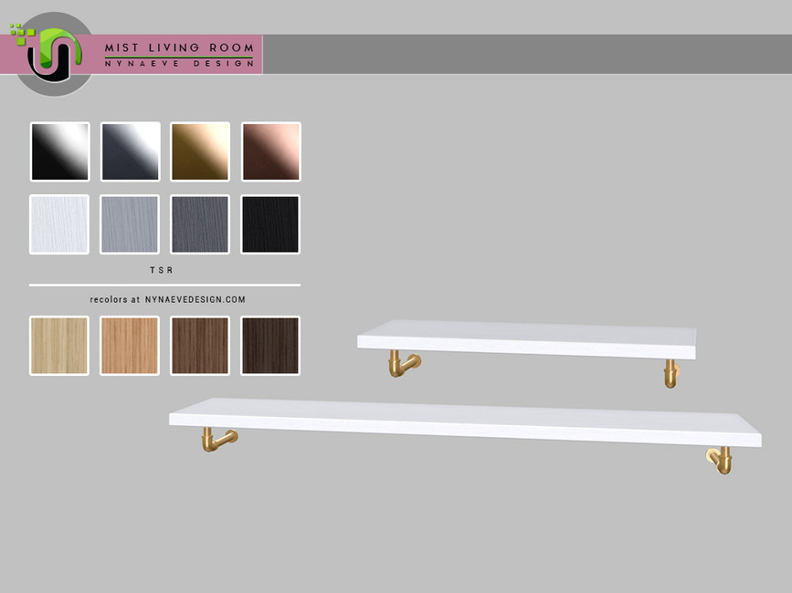 The Sims Resource - Mist Shelf 1x1