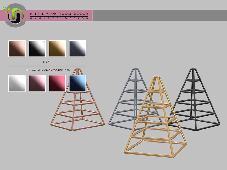 The Sims Resource - Mist Wire Pyramid