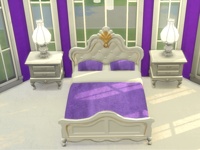 The Sims Resource | Princess Bed Pastels