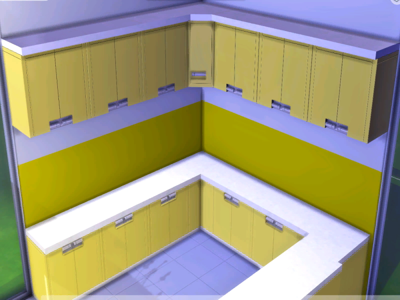 The Sims Resource | Colourful Kitchen Counter Part 2