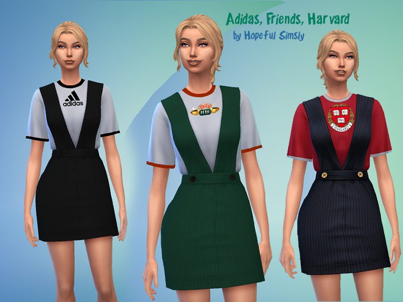 The Sims Resource | University Dresses