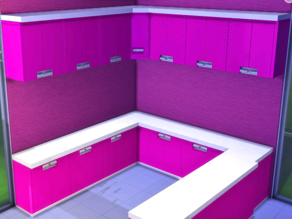 The Sims Resource | Colourful Kitchen Counter Part 2