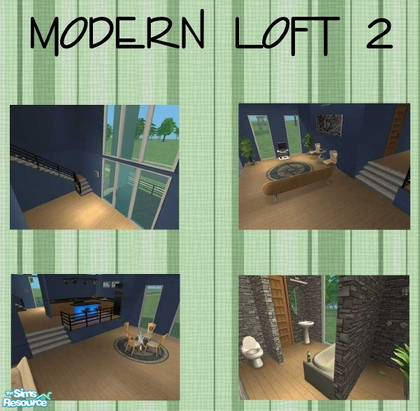 The Sims Resource | Modern Loft 2