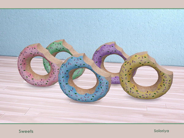 The Sims Resource | Sweets. Plush Donut, v2