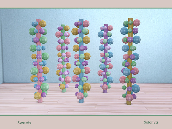 The Sims Resource | Sweets. Column with Balloons