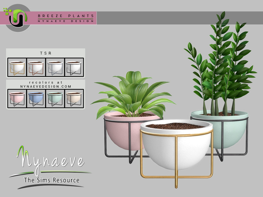 The Sims Resource - Breeze Planter with Stand