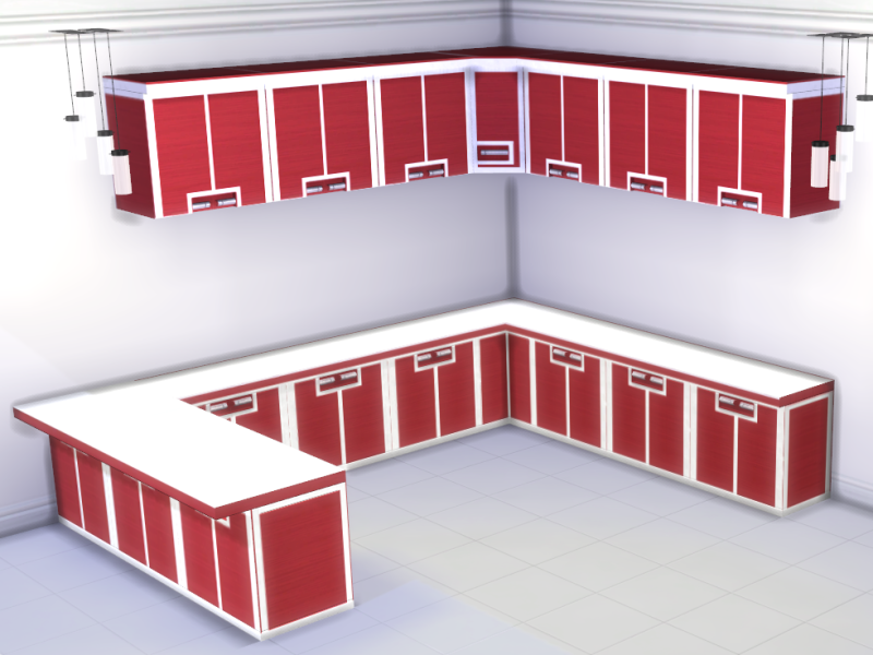 The Sims Resource | The Vivid Kitchen Set