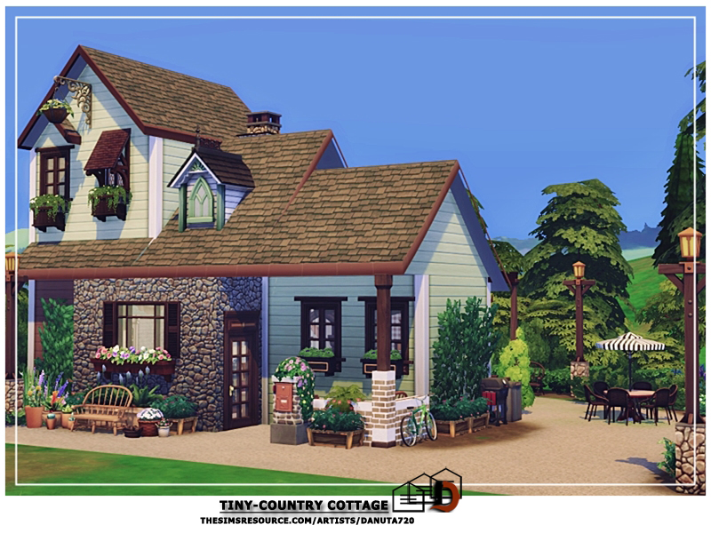 The Sims Resource | Tiny-Country cottage