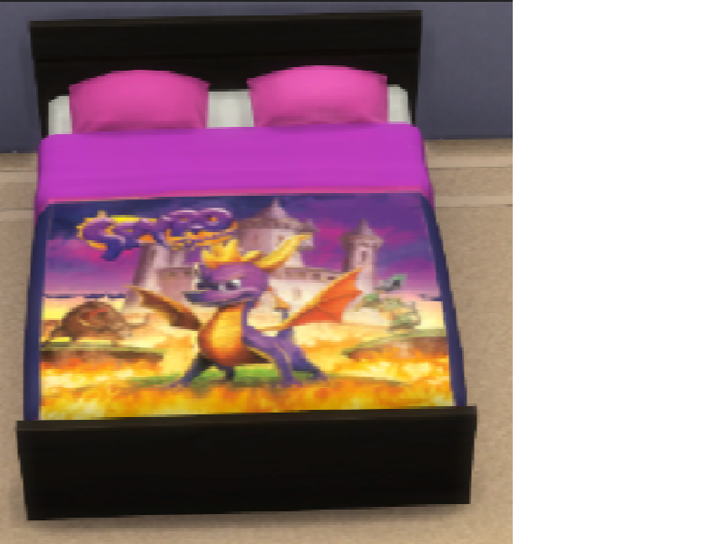 The Sims Resource | Bed recolor-Base Game