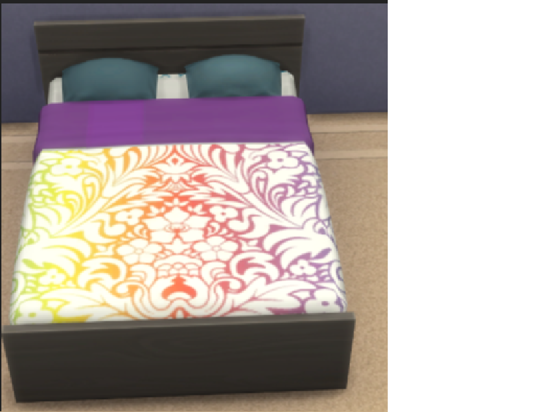 The Sims Resource | Bed recolor-Base Game