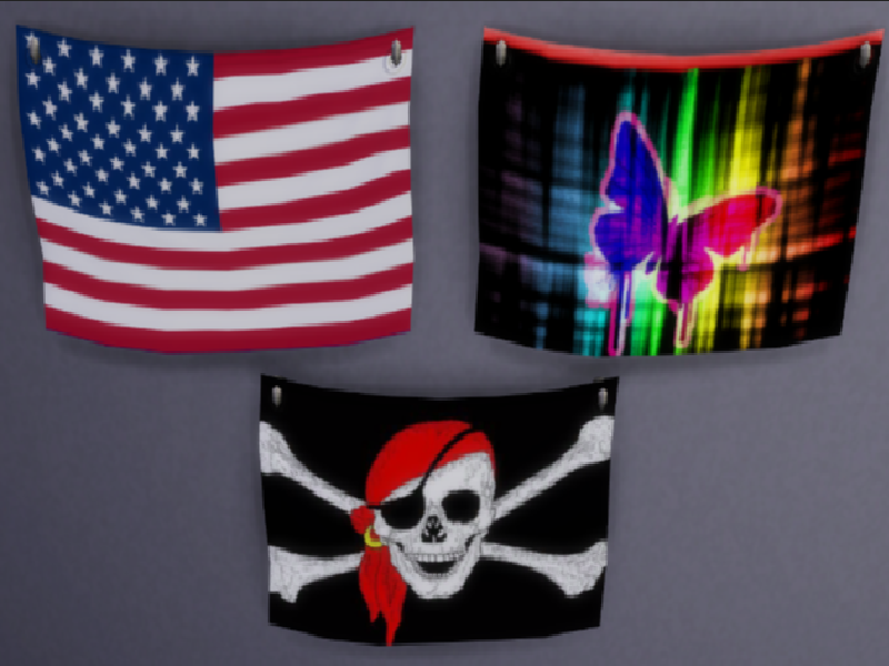 The Sims Resource | Recolored Flag