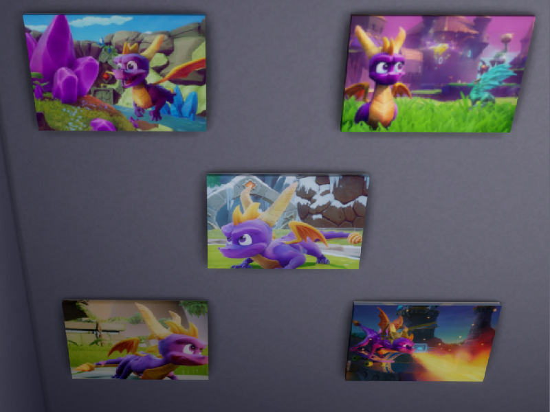 The Sims Resource | Spyro Painting_03