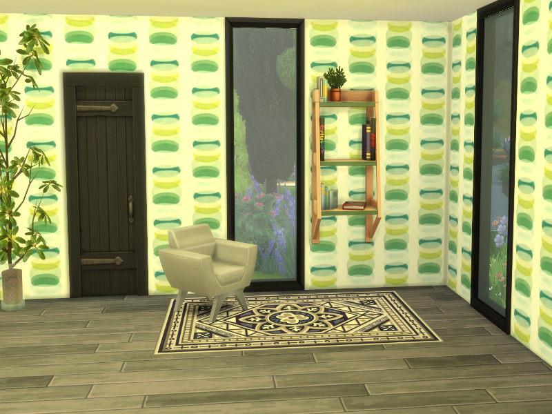 The Sims Resource | Green Wallpaper Collection
