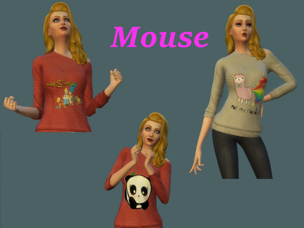 The Sims Resource | Simpsons Sweater