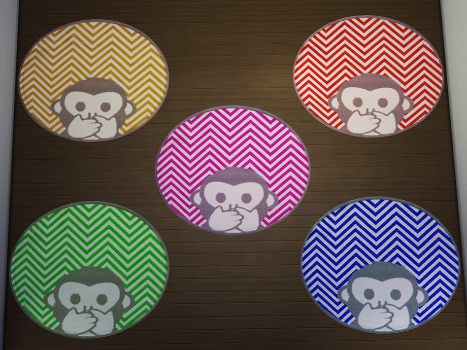 The Sims Resource | Monkey Rug