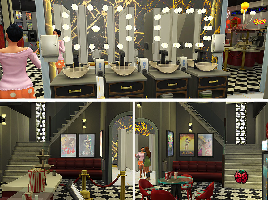 The Sims Resource - Scarlett Cinema