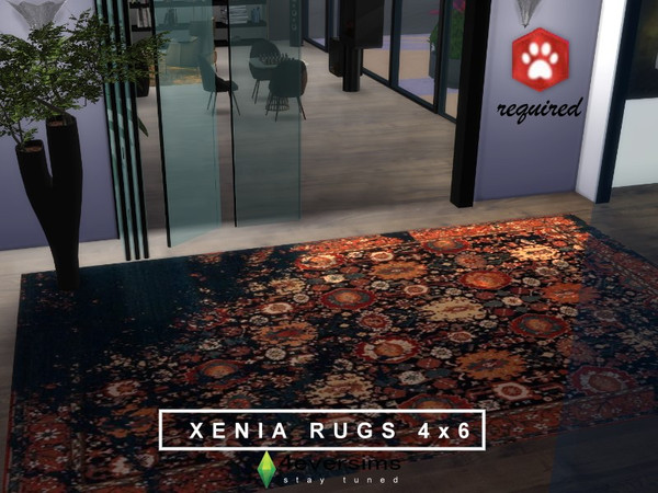 The Sims Resource | Big Size Rugs 4x6, CATS & DOGS required