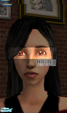 The Sims Resource - Normal Sims Eyes - Red