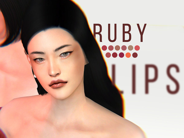 The Sims Resource | Ruby Lips