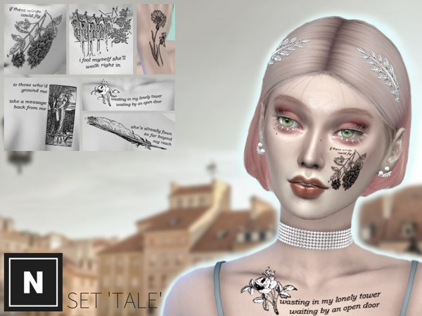 The Sims Resource | netsims 'tale' - tattoo #5