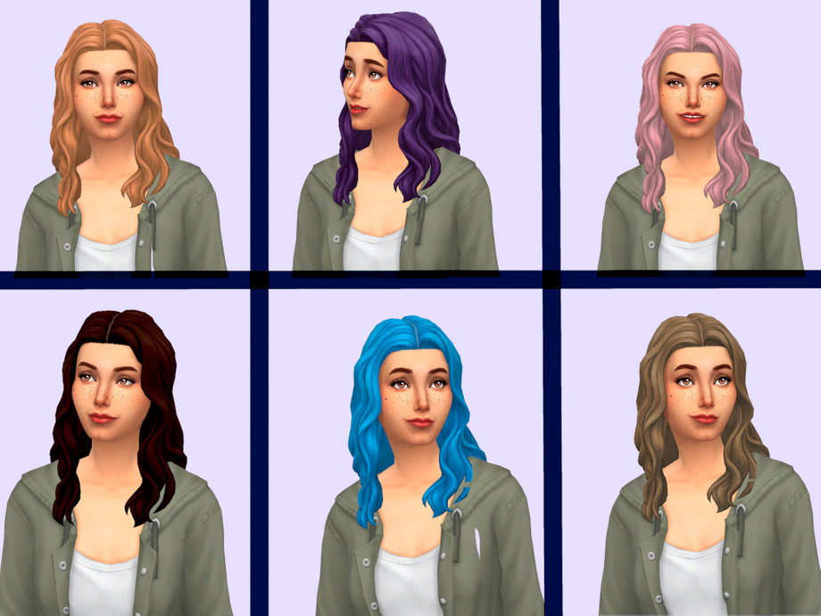 The Sims Resource | University Waves Recolor- Dulce Palette