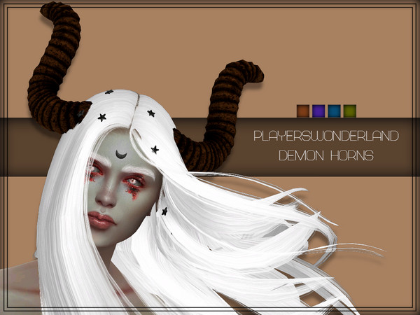 The Sims Resource | Demon Horns