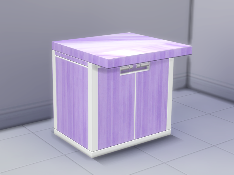 The Sims Resource | Perfect Pastels Kitchen Island
