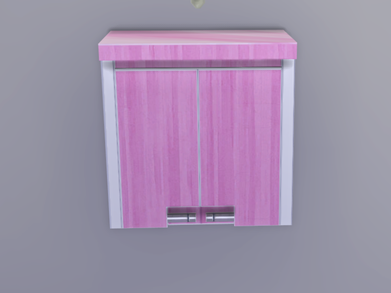 The Sims Resource | Perfect Pastels Kitchen Cabinet
