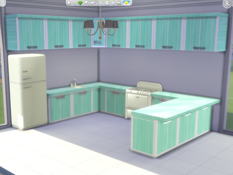 The Sims Resource | Perfect Pastels Kitchen Set