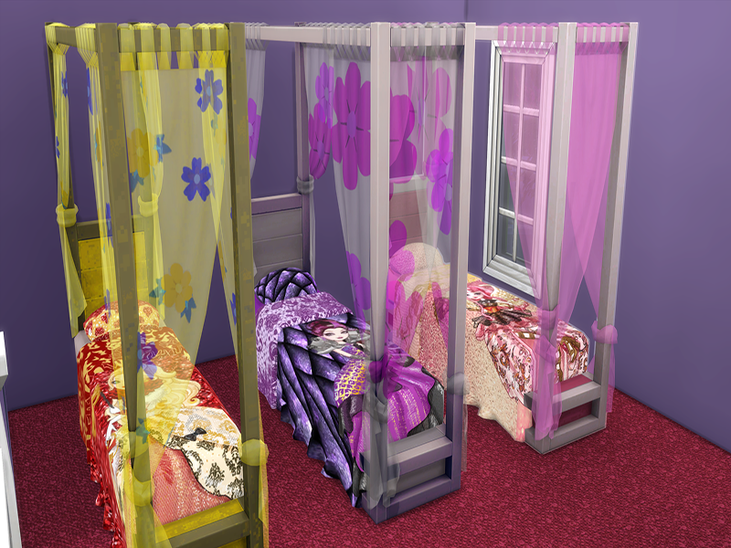 The Sims Resource | Ever After High Adult Bed-REQUIRES SEASONS