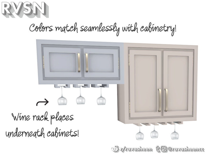 The Sims Resource - Simmer Down Wine Rack