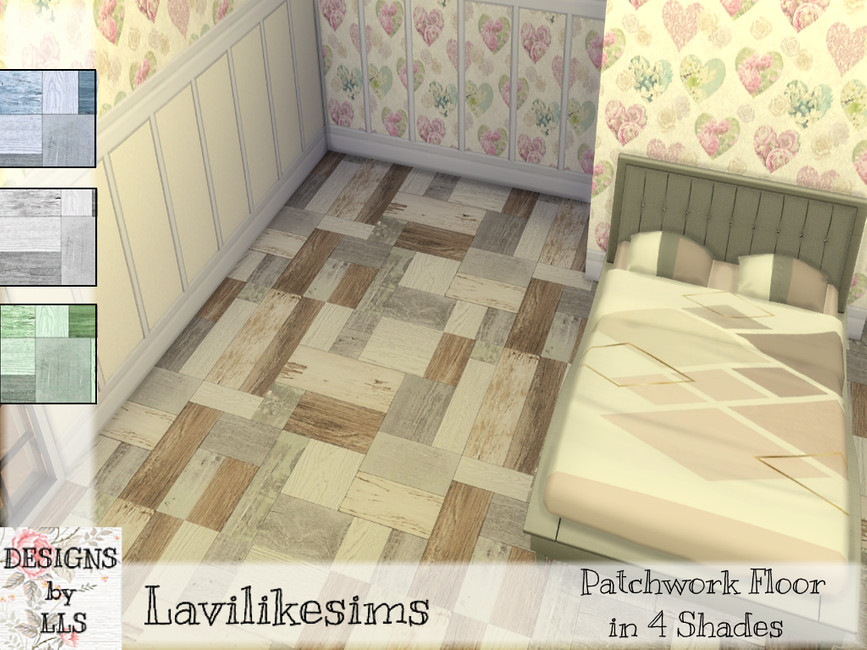 The Sims Resource - Patchwork Floors