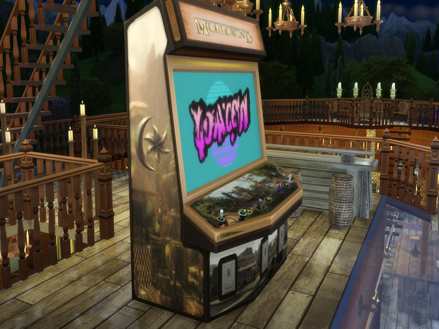 The Sims Resource - Elder Scrolls Arcade Game-REQUIRES GET TOGETHER