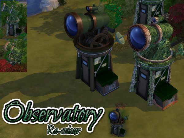 The Sims Resource | Observatory home edition