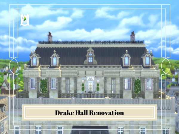 The Sims Resource | Drake Hall Renovation